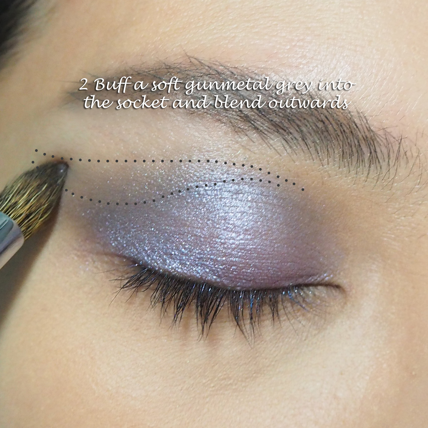 The Makeup Box: Midnight Periwinkle: Metallic Sparkly Eye Look (feat ...