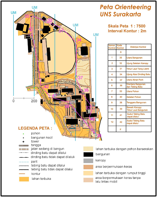PETA ORIENTERING UNS ~ KOMUNITAS PETUALANG