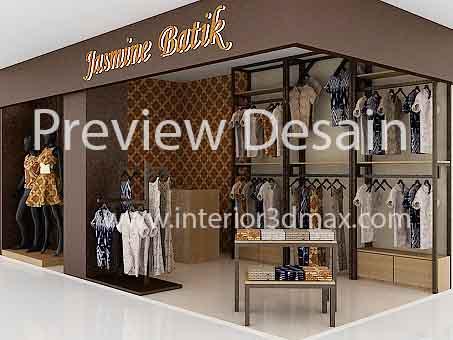 Desain Interior Toko Baju