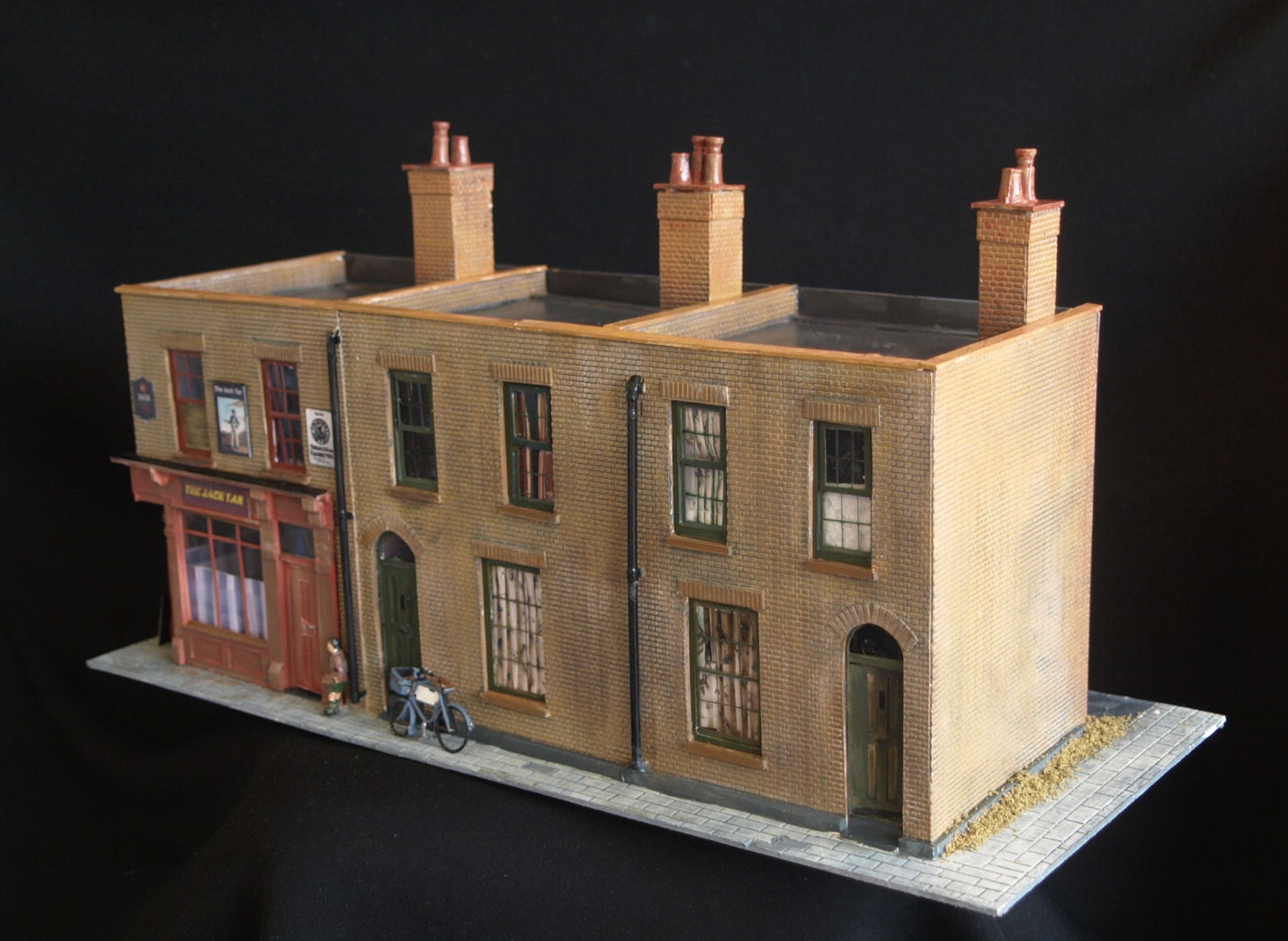 jans model buildings: The Ripper Connection Berner Street, Dutfield Yard