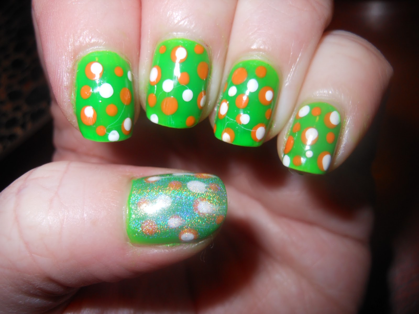 The Polished Momma: Irish Polka Dots