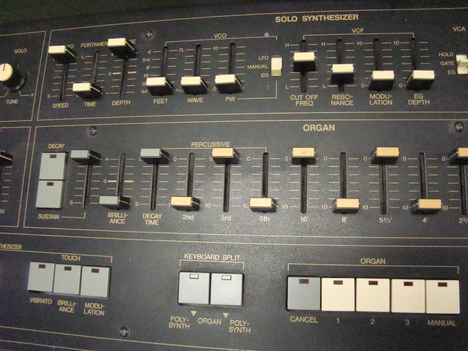 MATRIXSYNTH: Vintage 1970's YAMAHA SK30 Symphonic Ensemble Keyboard ...