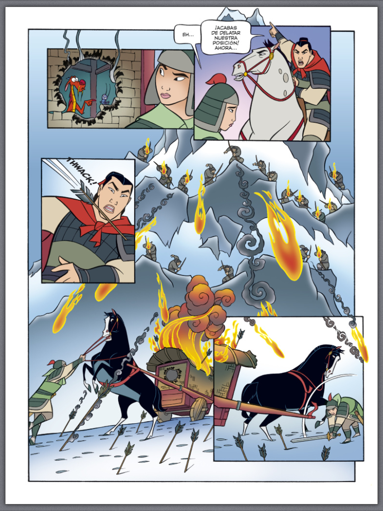 0751 Forever: Cómic de Mulán (1998)