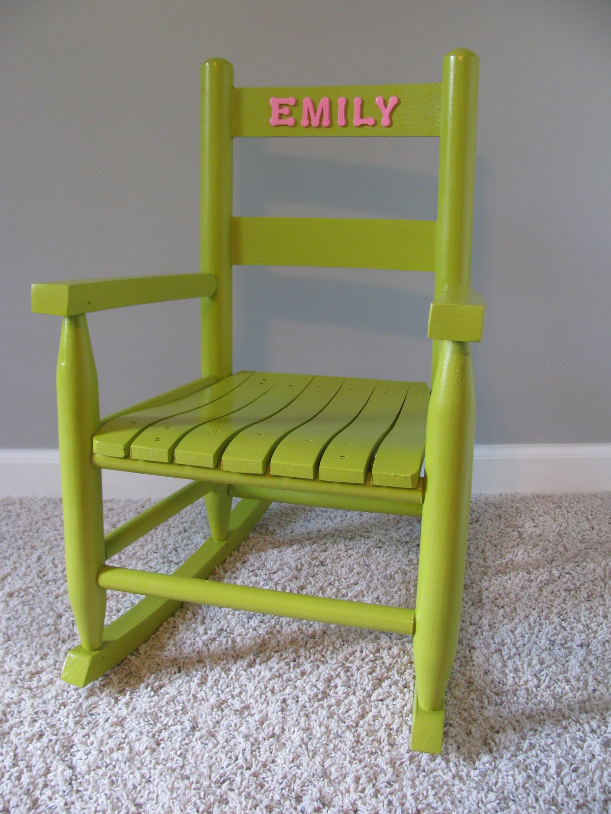 Custom Personalized Toddler Rocking Chairs!