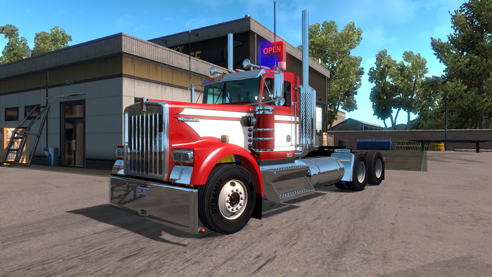 Cerritos mods 18wos ATS Mexico: KENWORTH W900 L&B