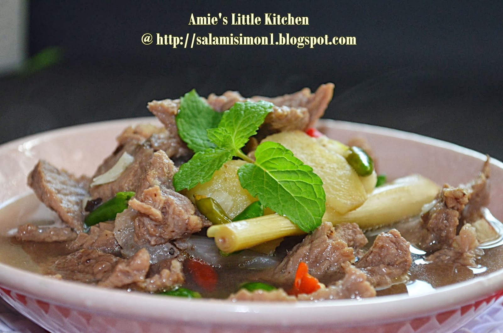 Singgang Daging - Amie's Little Kitchen