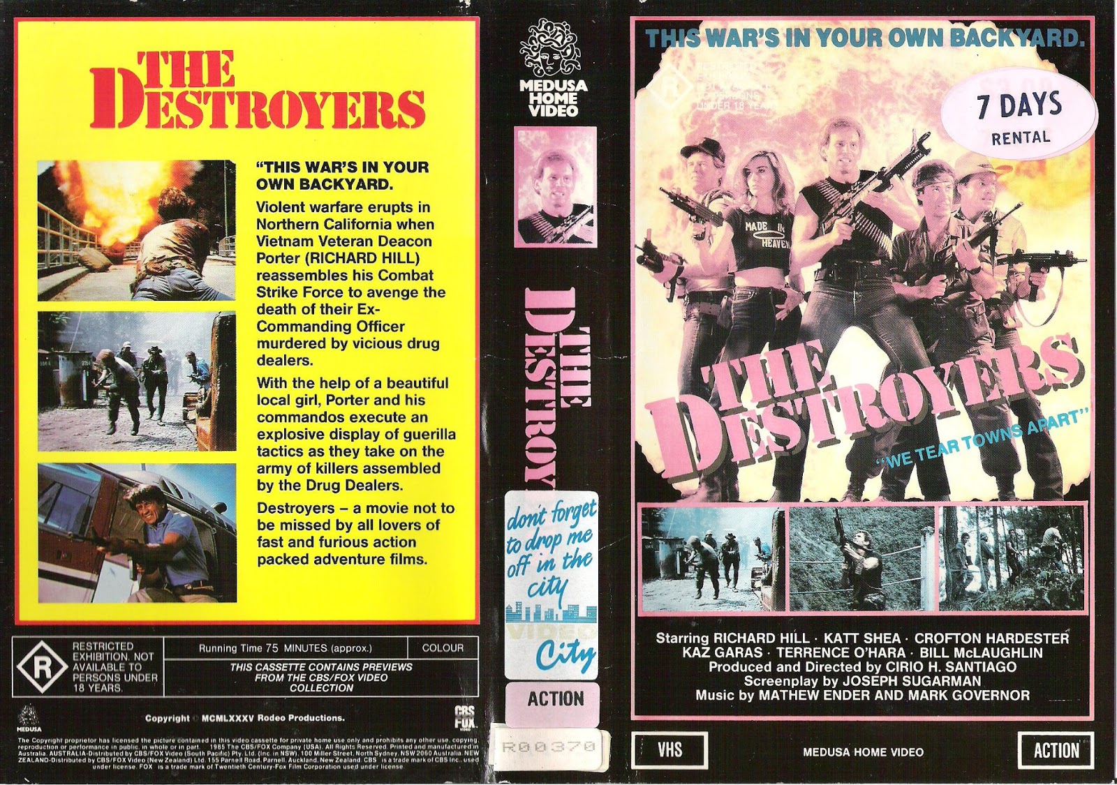 Australian VHS Covers: CBS FOX Collection