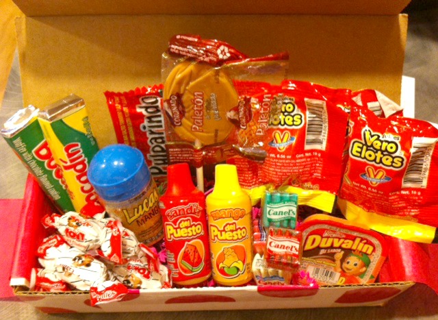 Tickled Pink in the Rain: New Candy Box Subscription- Mexican Candy Box ...