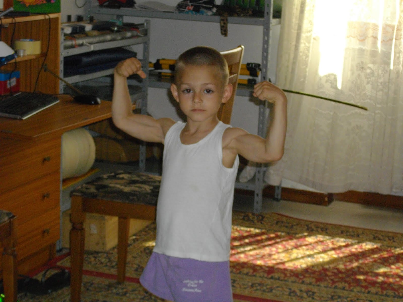 Giuliano Stroe: Giuliano training ,in Italy