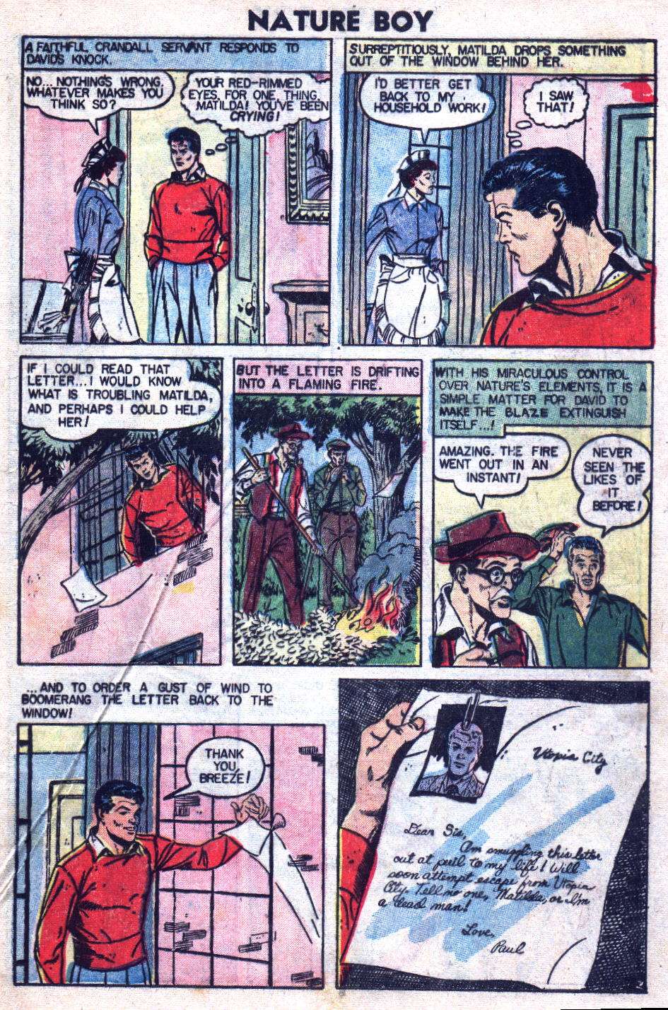 THE CHARLTON COMICS READING LIBRARY: NATURE BOY #3 March 1956