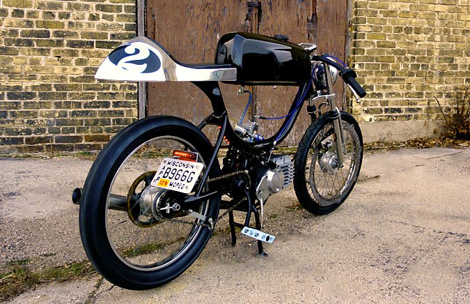 Moped Racer - RocketGarage - Cafe Racer Magazine