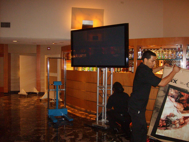 Interactive Vision Solutions - AV Rental in NYC: 71" TV Rental NYC ...