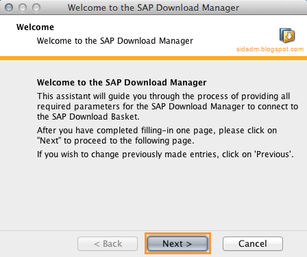 sidadm: Установка SAP Download Manager на Mac OS X