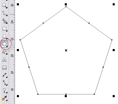 Menu Polygon Tool di CorelDRAW | Belajar CorelDRAW