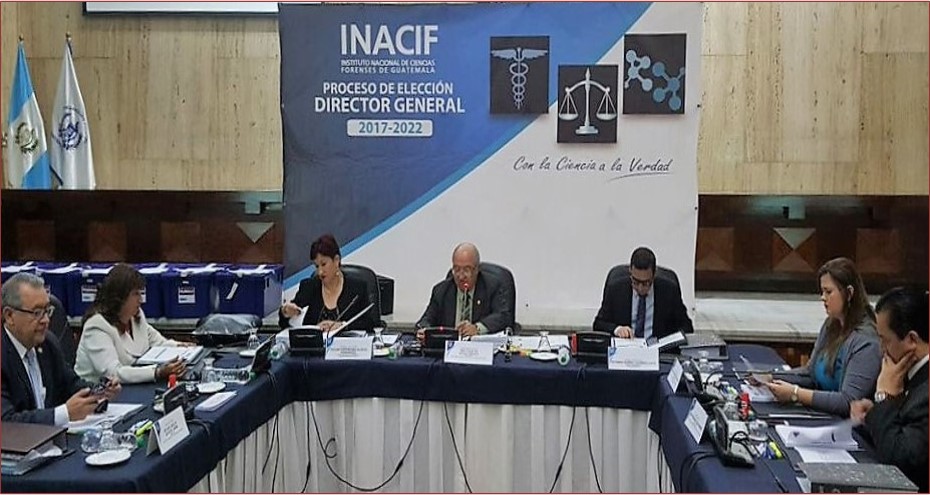 Sesión del Consejo Directivo del INACIF ~ Noticias IDPP