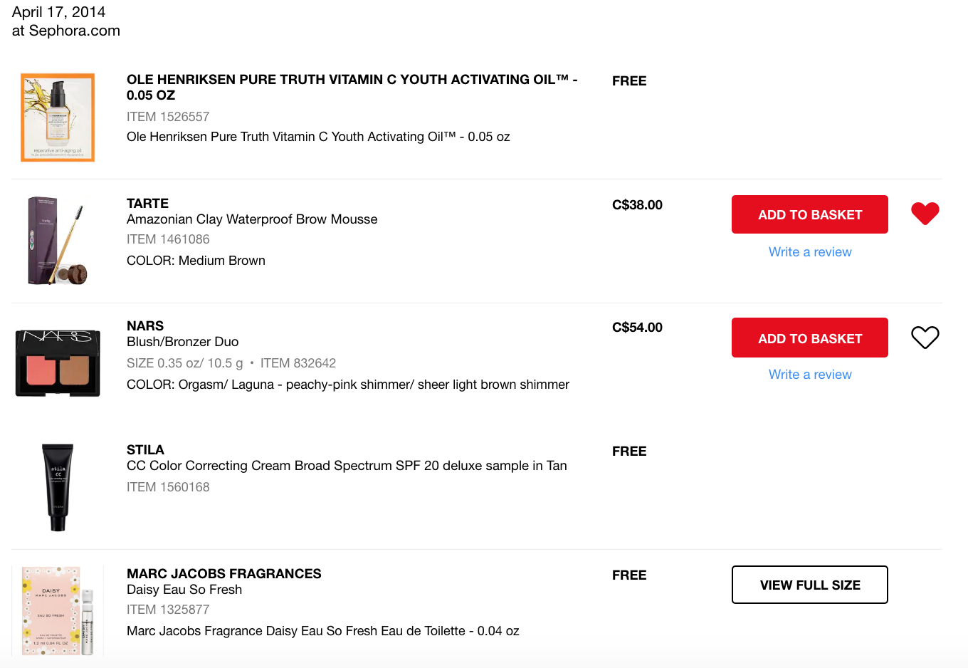 My First Sephora Orders - What I Still Have In My Collection! | See the ...