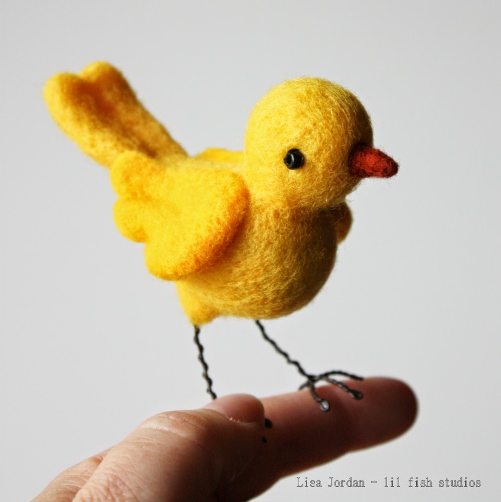 lil fish studios: upcoming workshop - needle felted birds