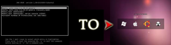 Cybersystems.com: Customize The GRUB Boot Loader Using BURG