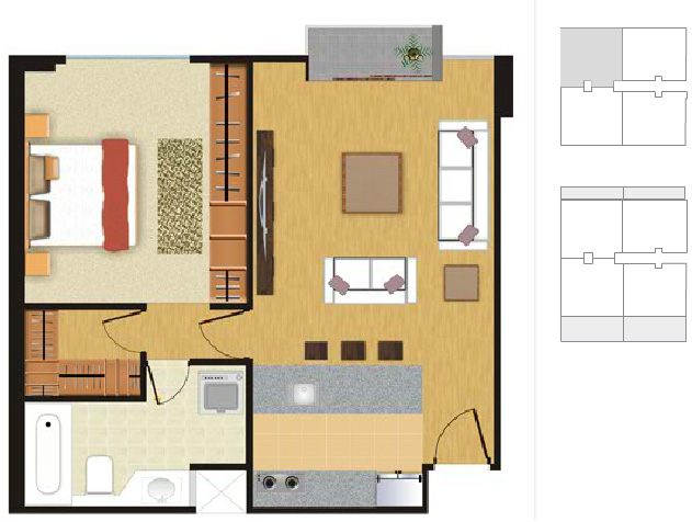 Casas de madera prefabricadas: Casa de 40m2