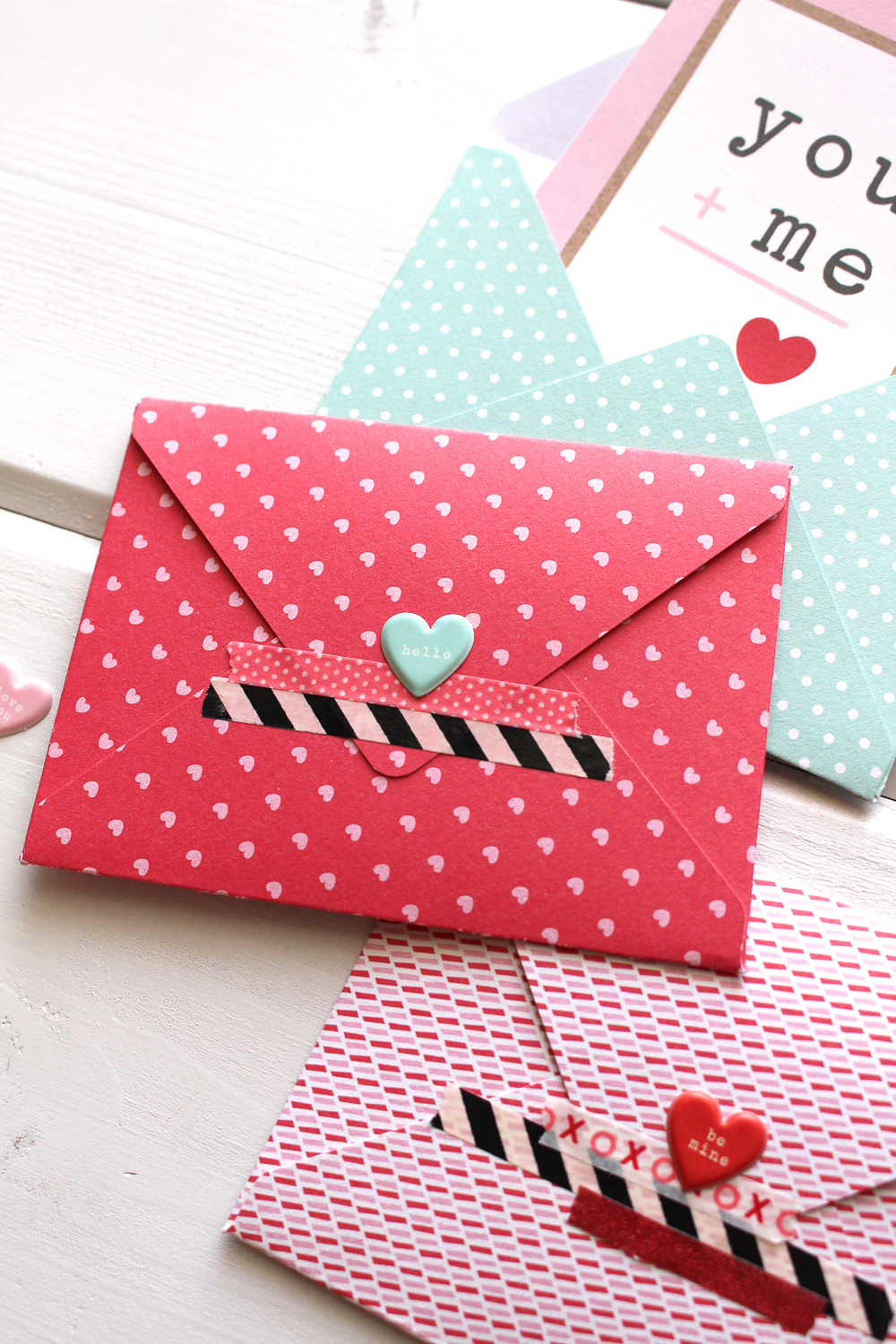 For the Love of Paper: Mail It Monday: easy Valentines + video tutorial