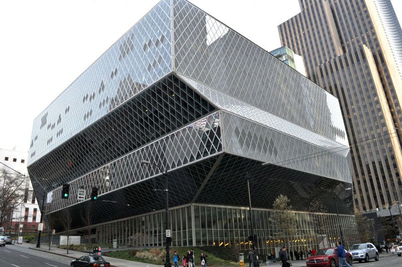 El Plan Z Arquitectura: Rem Koolhaas/OMA, Biblioteca Pública de Seattle