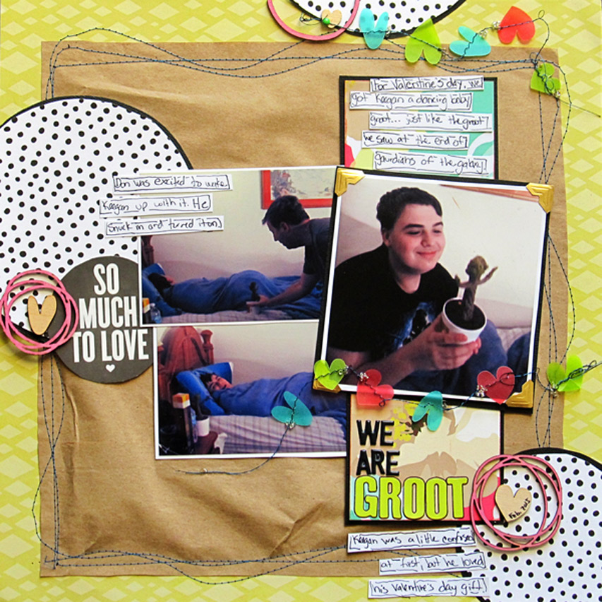 Layout-A-Week: 8 Things About My Scrapbook Style, Week #36