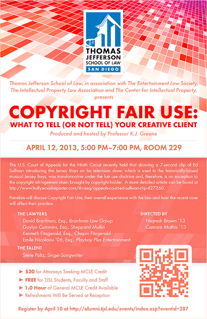 Hip Hop Law: Copyright Fair Use Panel