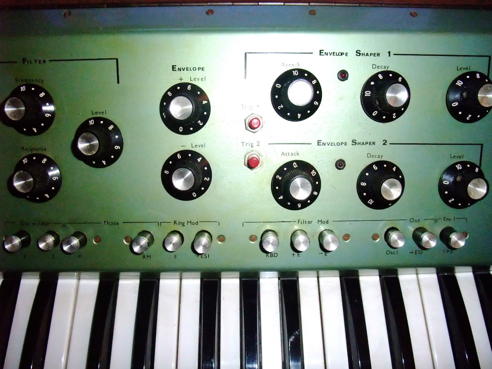 MATRIXSYNTH: Rare Vintage Analog Synthesizer Keyboard of Unknown Origin