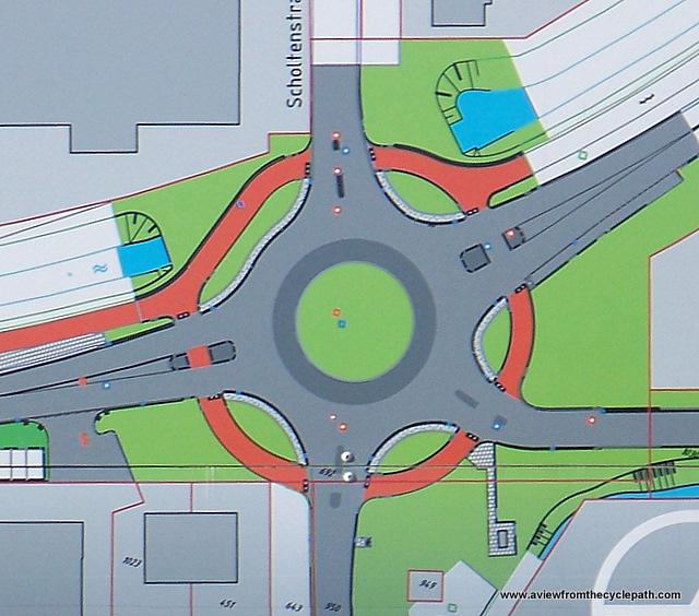A view from the cycle path: Every Roundabout in Assen. Variations of ...