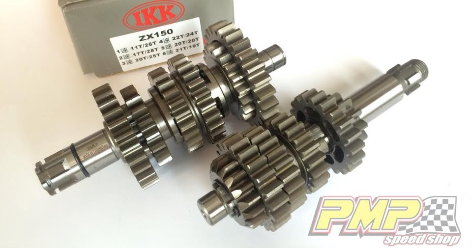 IKK RACING TRANSMISSION KAWASAKI ZX150 / NINJA 150RR / KR150 ~ PALEX ...