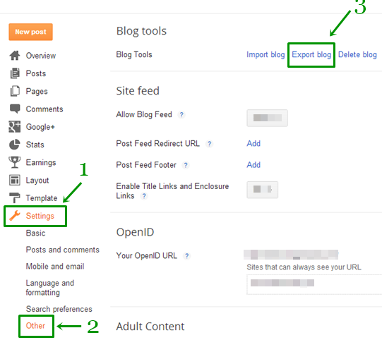 My Web Blogger Tricks: How To Completely Backup Your Blogger Blog?