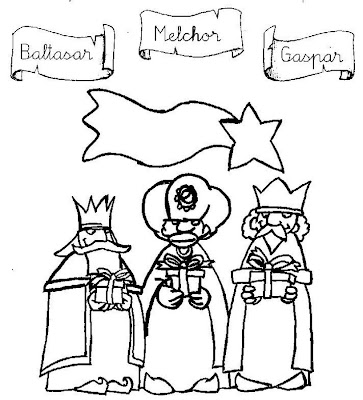 3 Kings Day or Epiphany Coloring Pages : Let's Celebrate!
