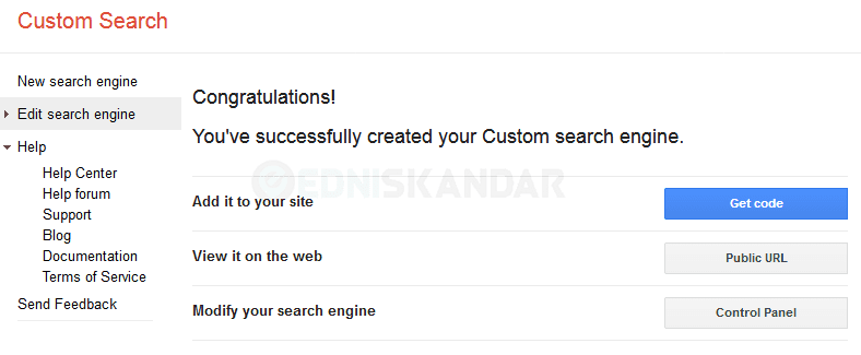 Membuat dan Memasang Custom Search Engine di Blog [Bonus Cara Memasang ...