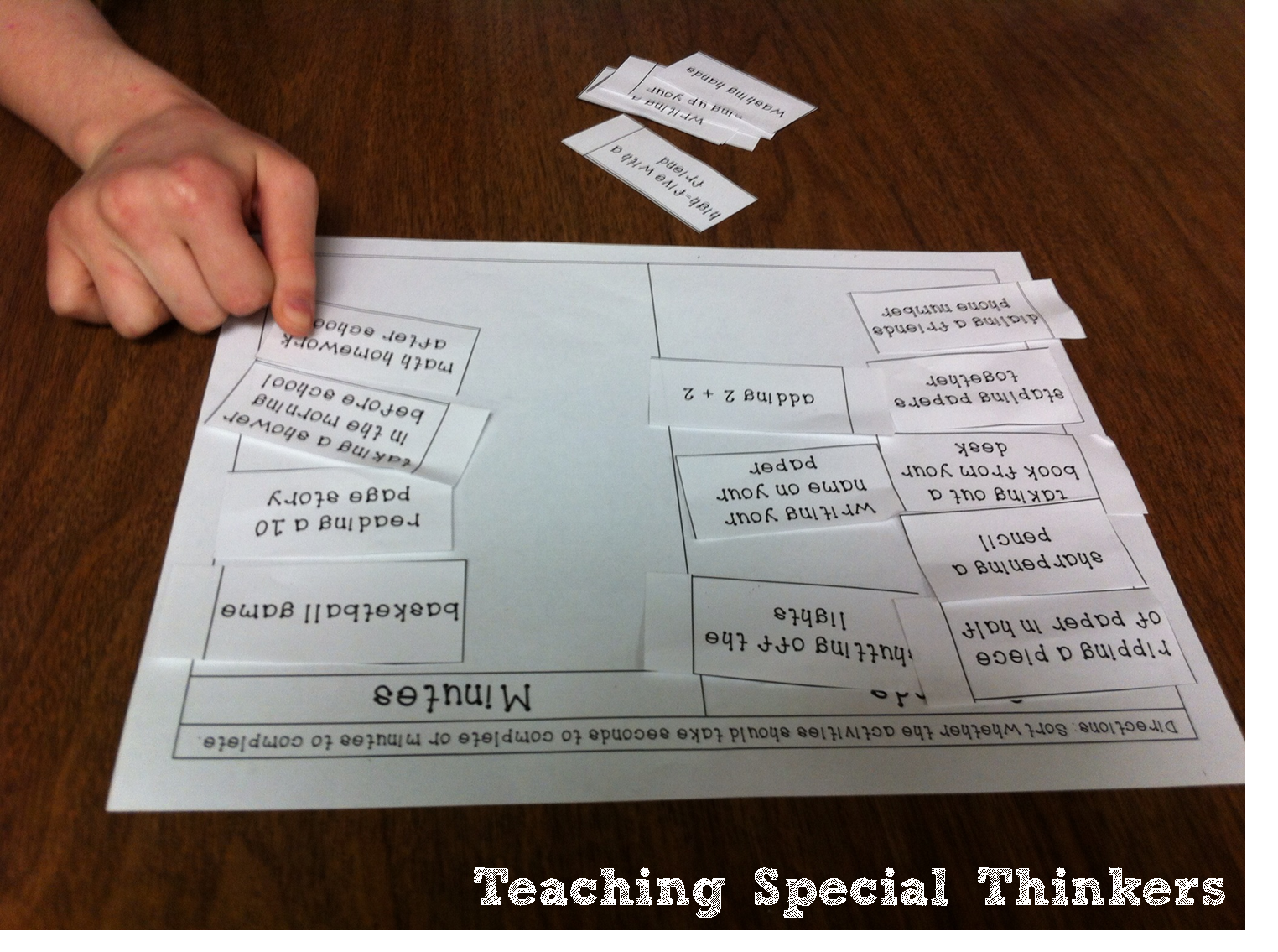 Telling Time is EASY PEASY - Teaching Special Thinkers