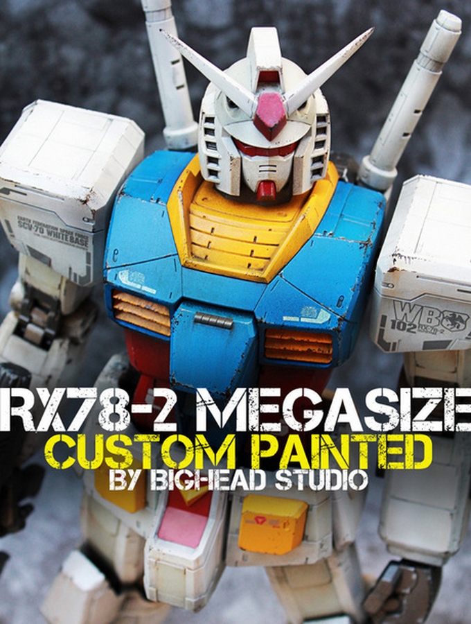 Custom Build: Mega Size 1/48 RX-78-2 Gundam + Weathering