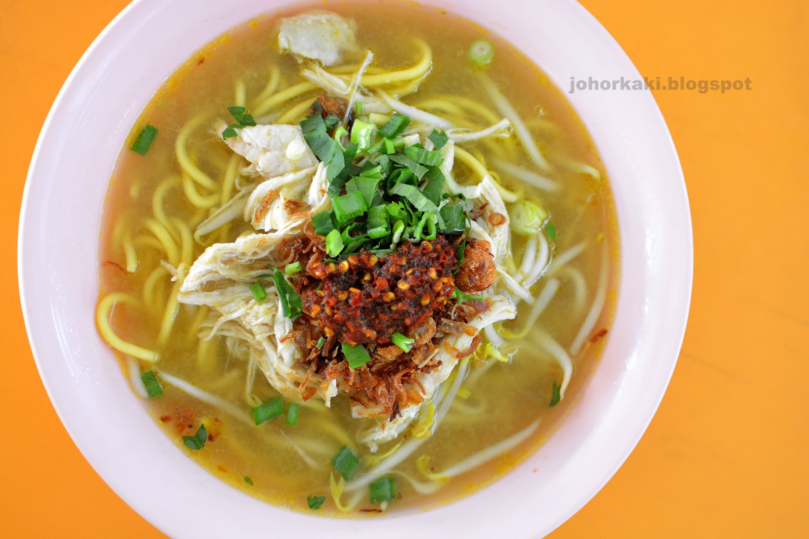 Mee Soto at Enak Stall in Bedok Singapore JK1413 |Johor Kaki Travels ...