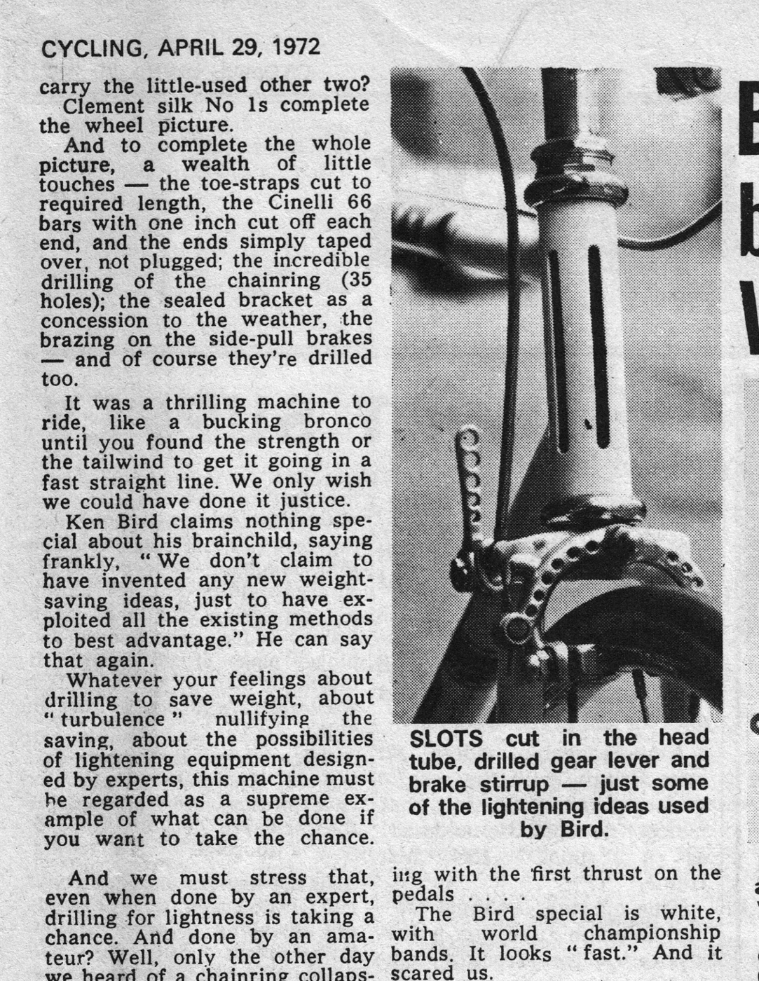 THE FLYING WHEEL: Vintage Road Tests