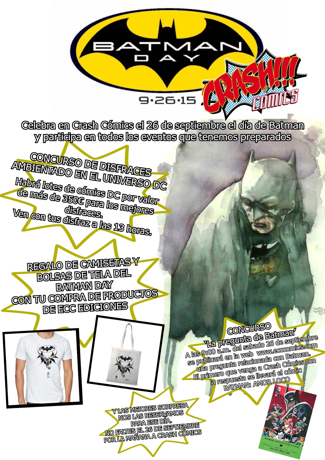 Crash Comics: EL DÍA DE BATMAN EN CRASH COMICS