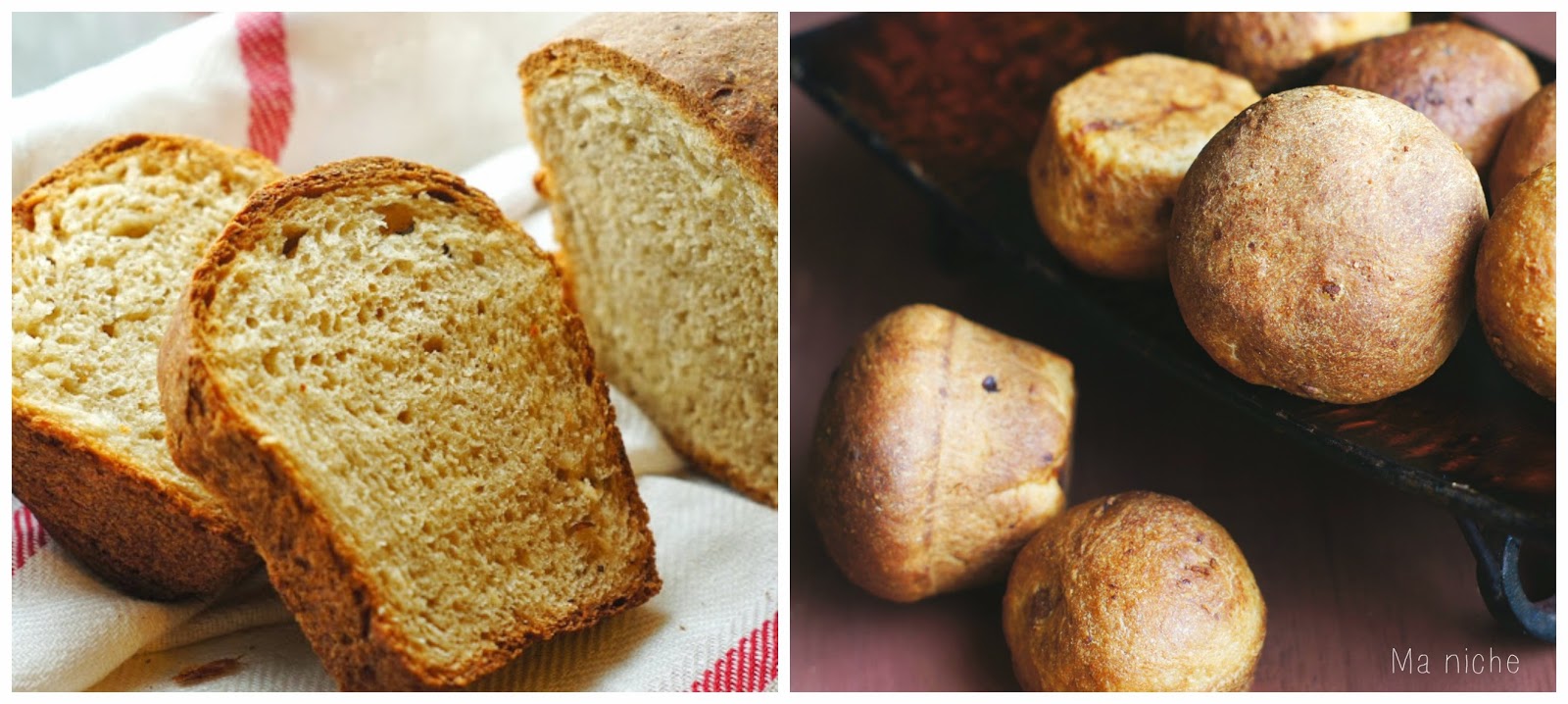 Ma Niche : Irish Whole Wheat Potato Pull-Apart Rolls