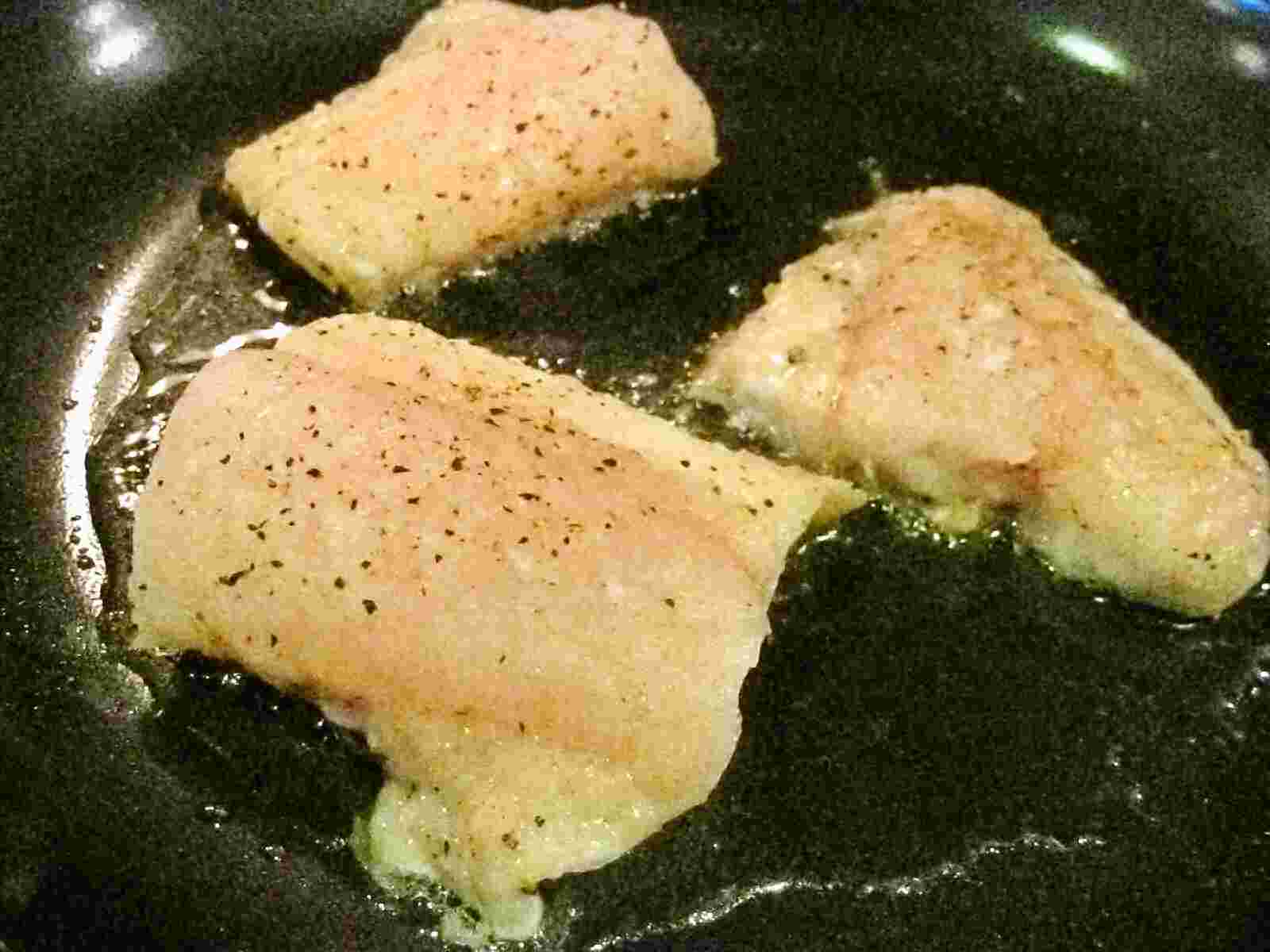 Recipes for Tom: Sakana no sotee, ume-shiso soosu / fish saute with ...