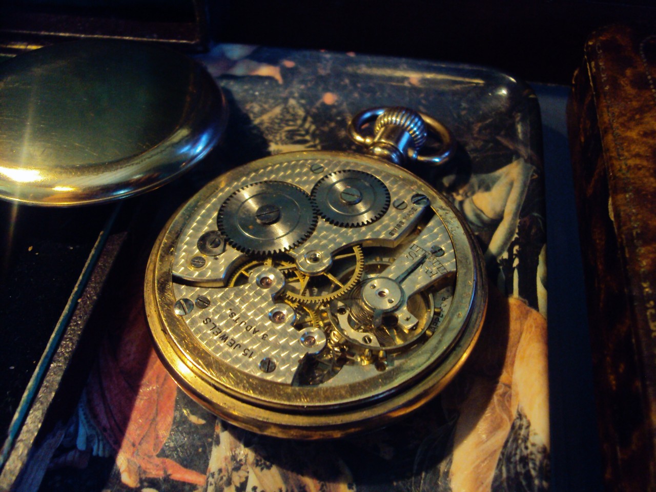 Fossils & Antiques: RARE ANTIQUE GOLD POCKET WATCH R GILBERT & SONS ...