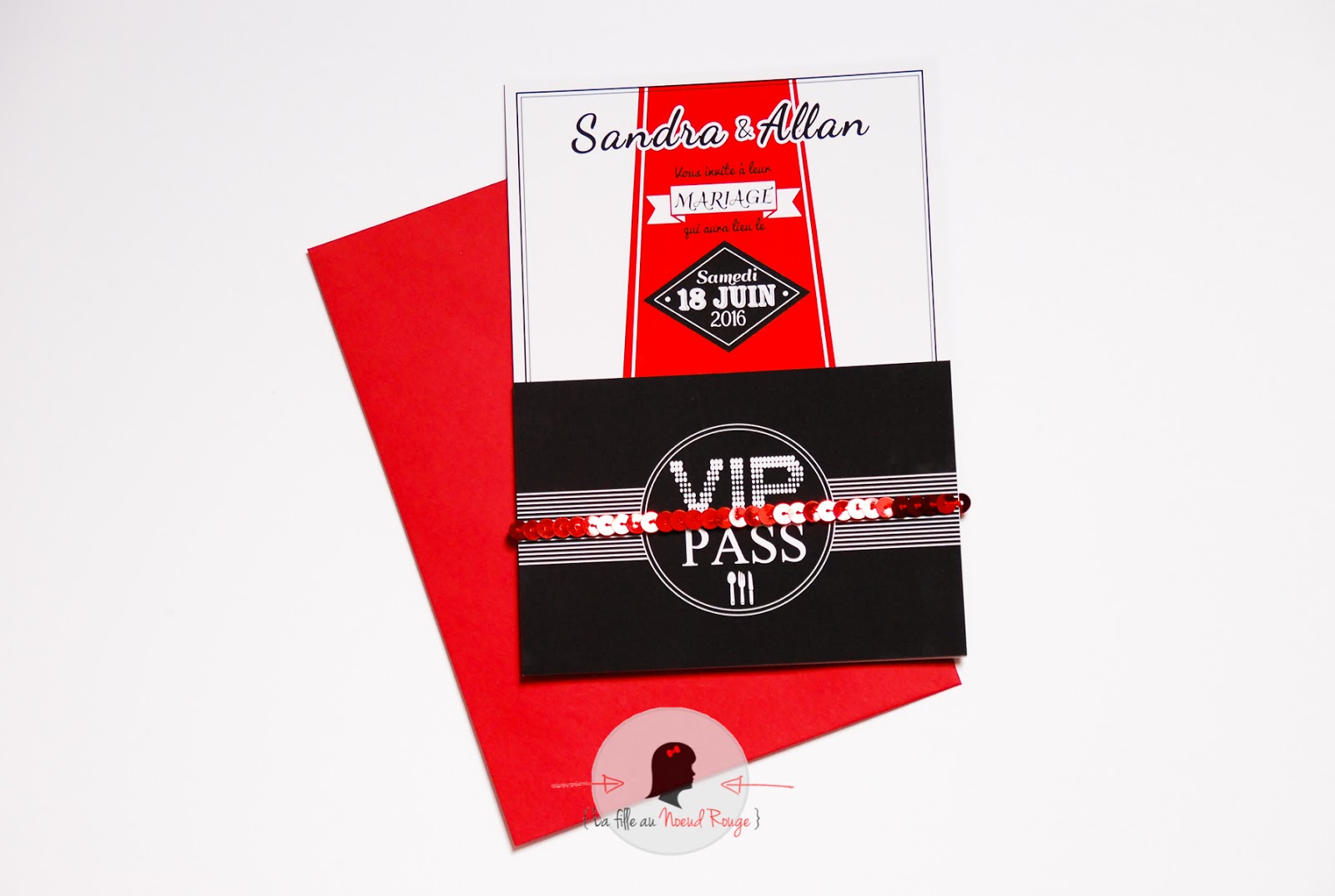 Le déroulé du tapis rouge pour l’invitation VIP au mariage de S&A • La ...