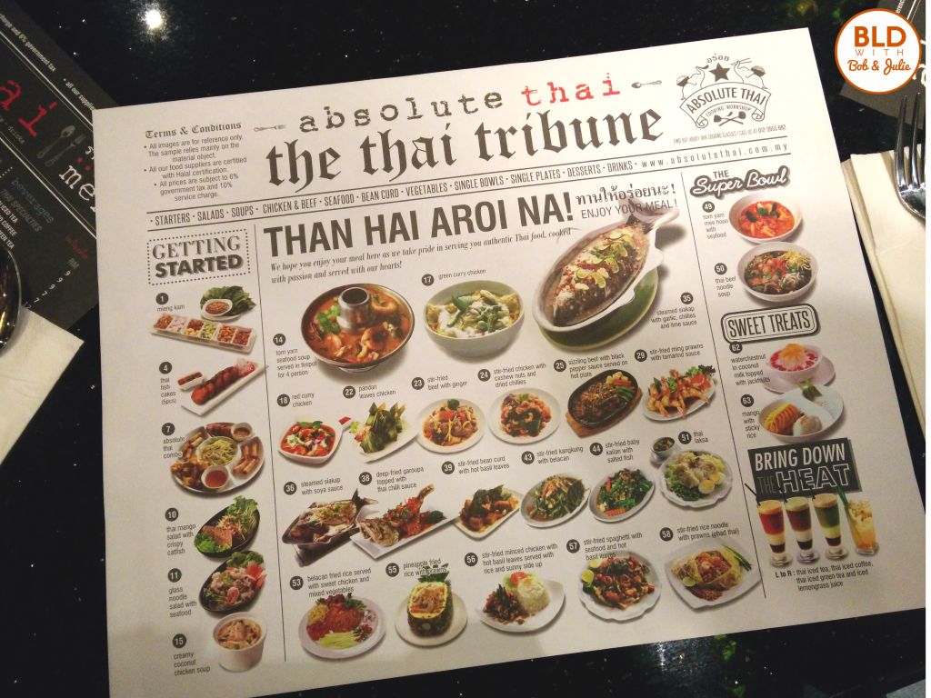 BLD with Bob and Julie: Absolute Thai @ 1 Utama