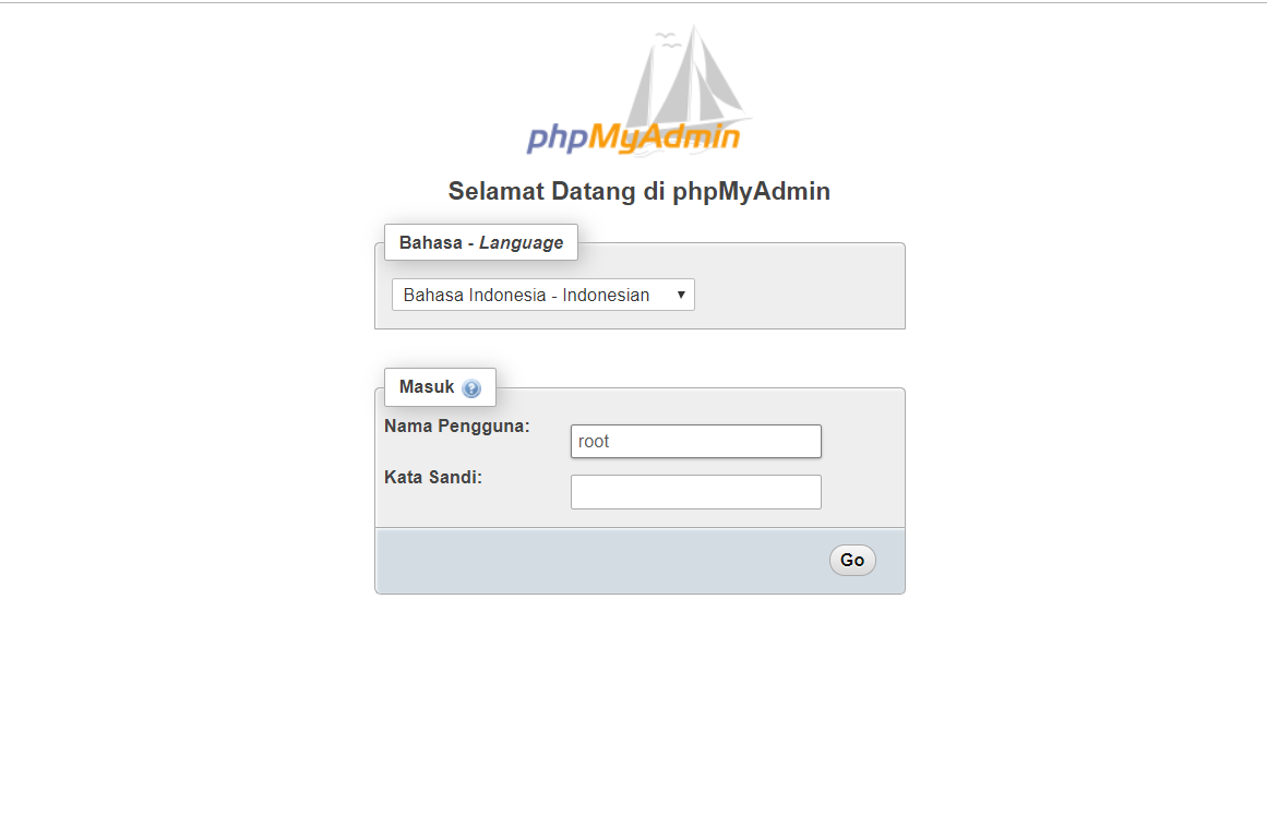 Cara Membuat password PHPMyAdmin di XAMPP - Hakko Blog's