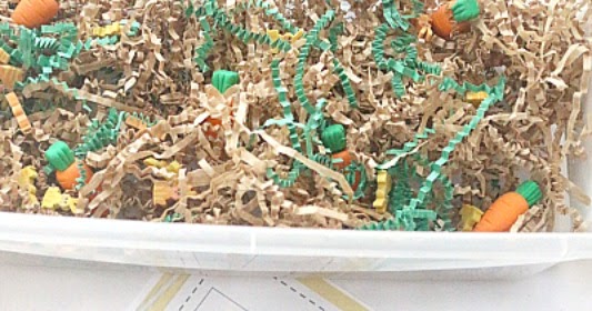 Counting Mini Eraser Rabbits Ten Frame Math Activity | School Time Snippets