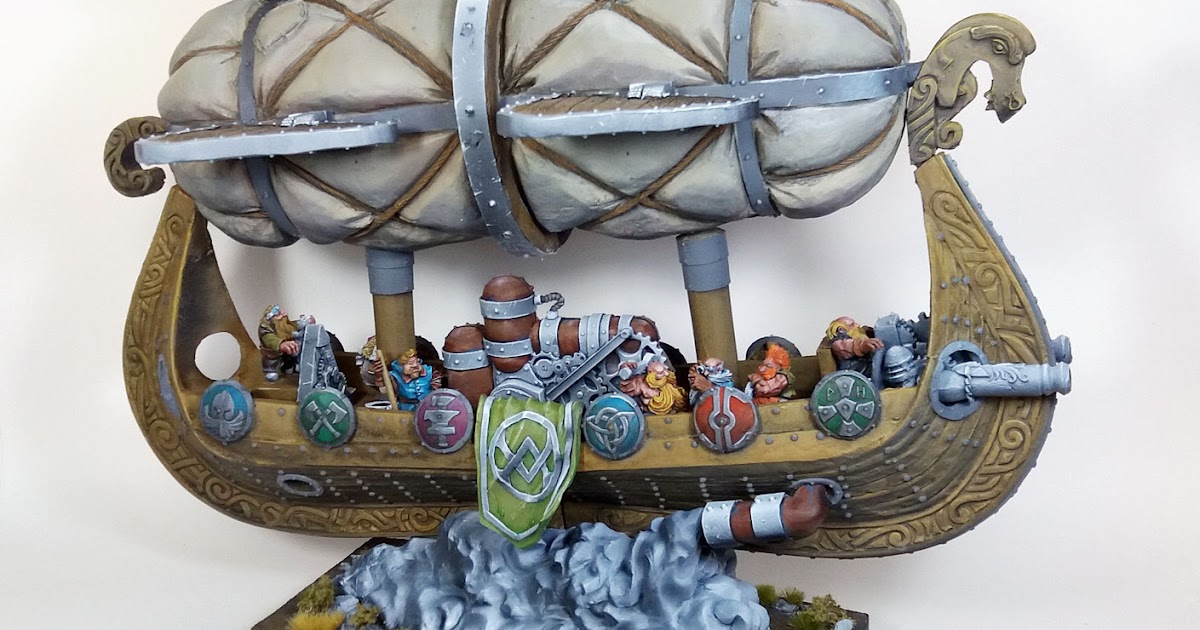 Tabletop Fix: MOM Miniatures - Dwarf Airship Pre-Order