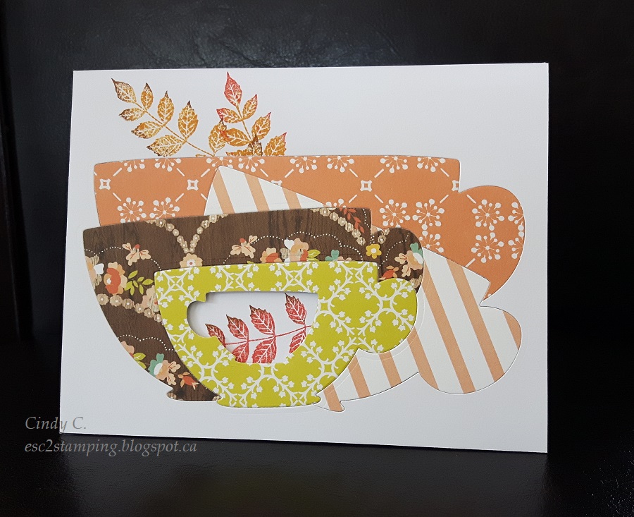 Escape to Stamping: Fall Coffee Lovers Bloghop with Nesting Tea Cup