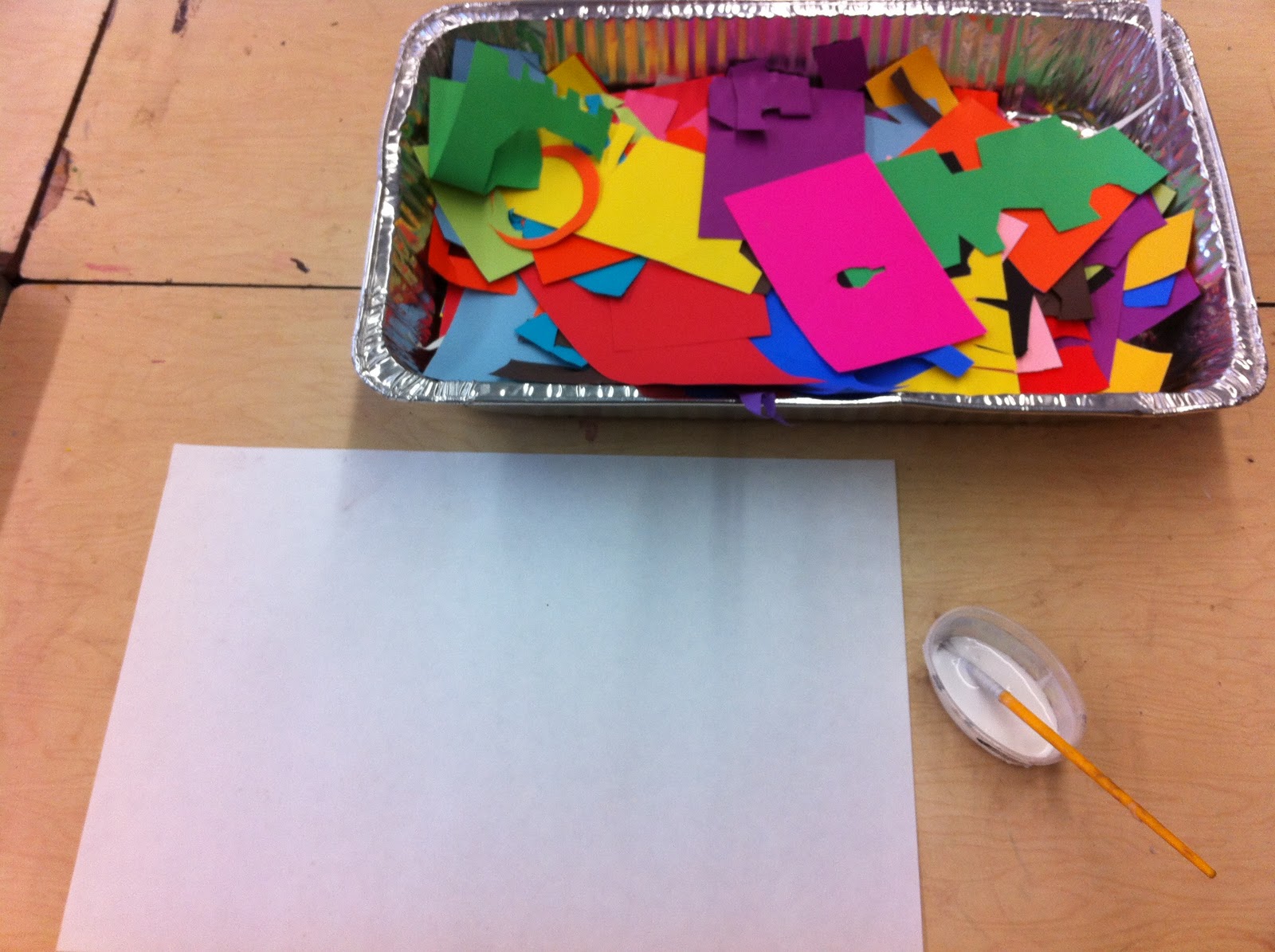 The Art Studio at PS 250: Kindergarten Collage Unit