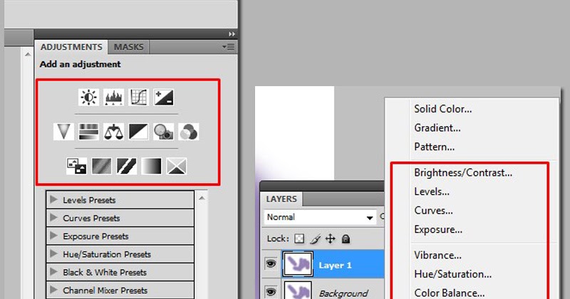 Mengenal Fungsi Adjustments Panel Tool Di Photoshop Siap Ujian