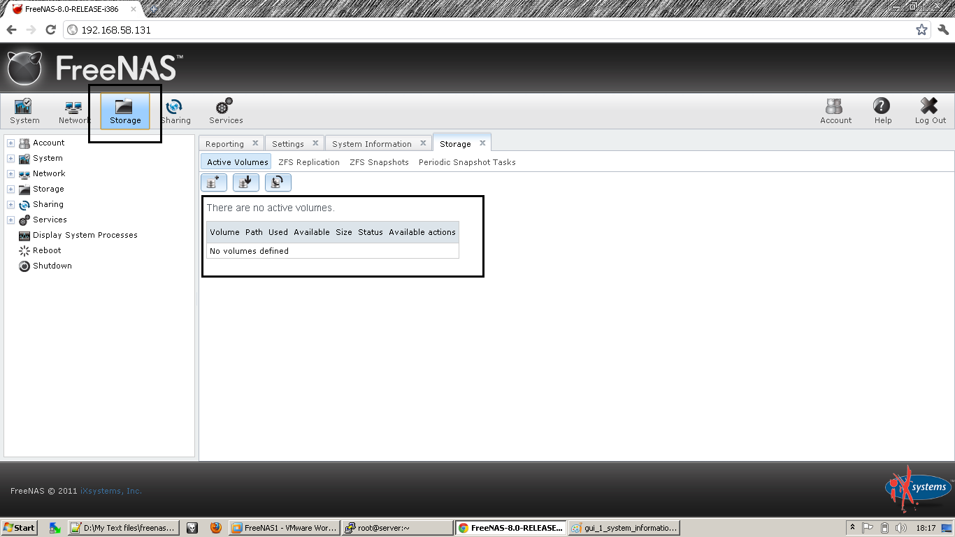 All In One It Solutions How To Install And Configure Freenas Storage